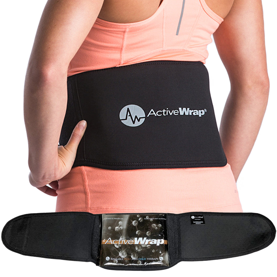 Heat or Ice Pack for Back Pain & Injuries | IceWraps