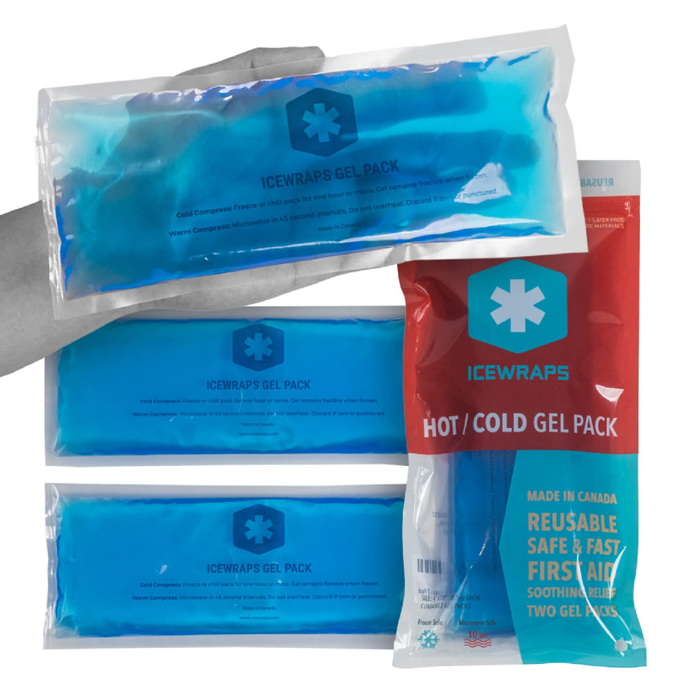 Round Gel Pack Reusable Hot or Cold Ice Pack - IceWraps